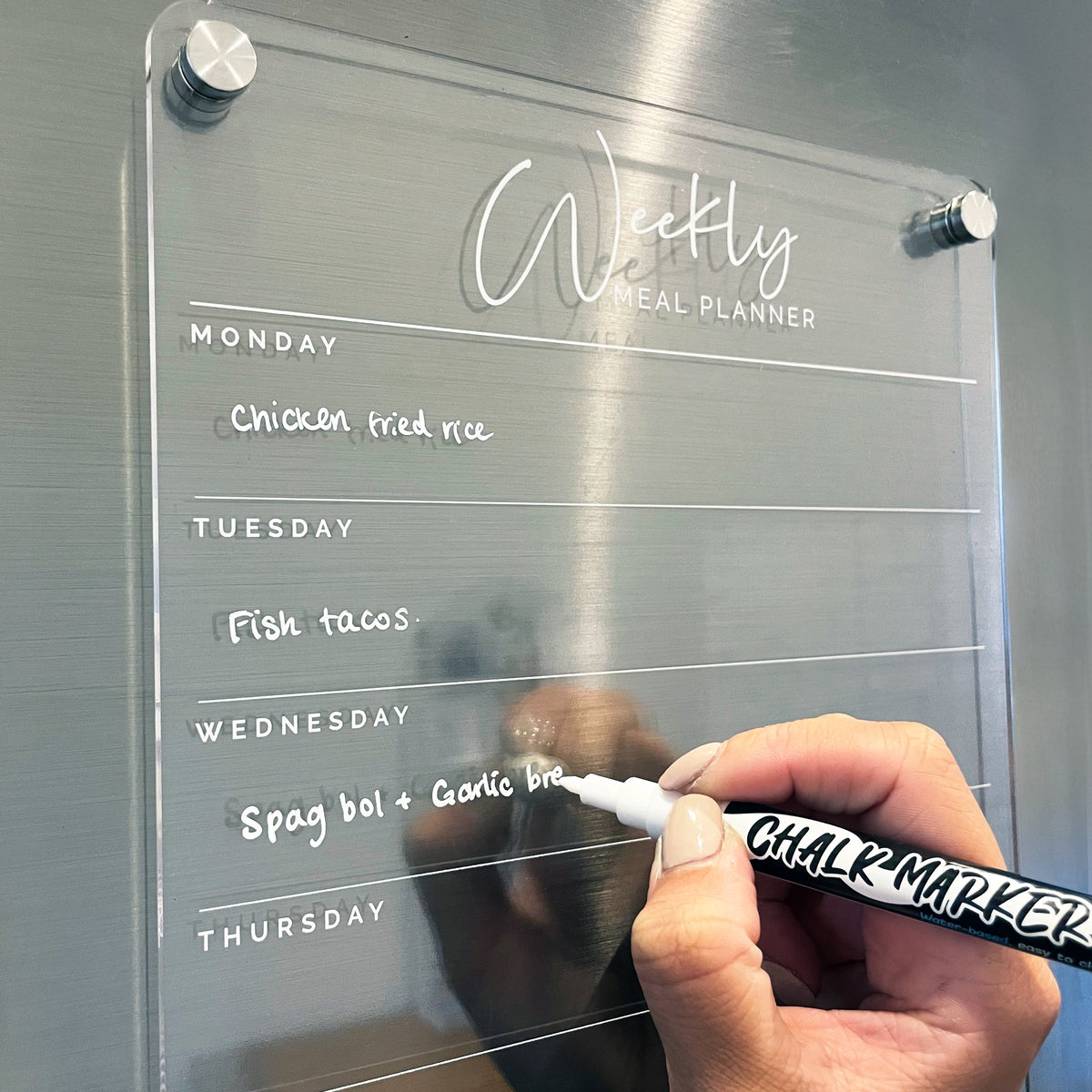 Fridge Acrylic Planners – CoCreative Design